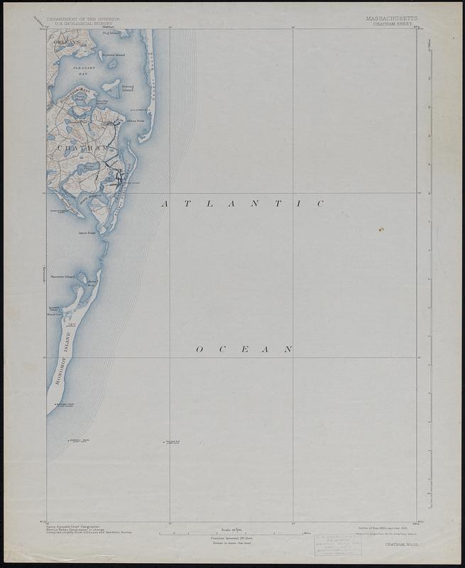 Chatham Sheet Massachusetts - Digital Commonwealth