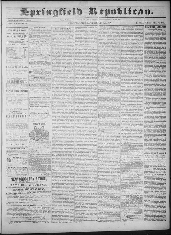 Springfield Republican. April 03, 1847 - Digital Commonwealth