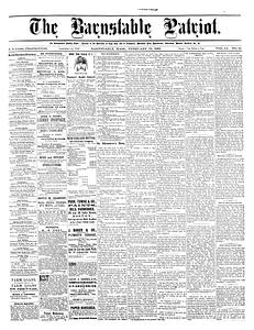 Barnstable Patriot. February 15, 1881 - Digital Commonwealth