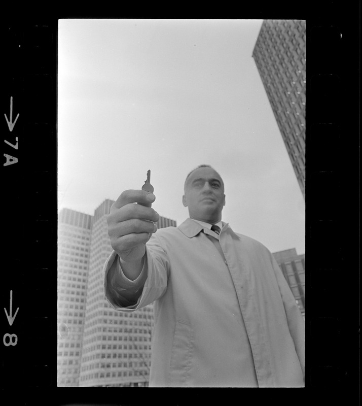 Former Massachusetts Lieut. Gov. Francis Bellotti at Government Center ...