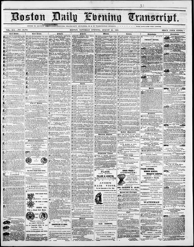 Boston Daily Evening Transcript - Digital Commonwealth