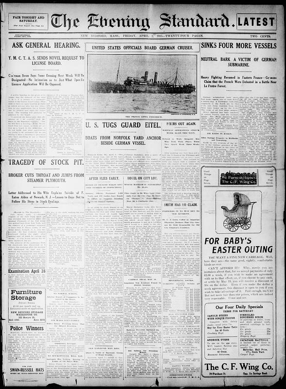 Evening Standard. April 02, 1915 - Digital Commonwealth