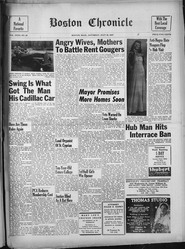Boston Chronicle. July 19, 1947 - Digital Commonwealth