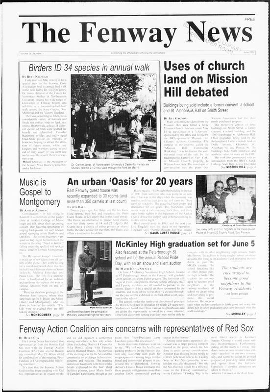 The Fenway News. June 01, 2002 - Digital Commonwealth