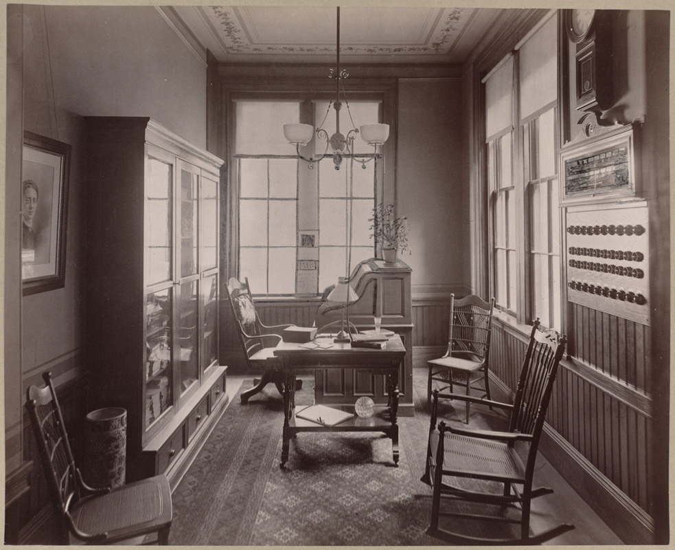 Principal's room. - Digital Commonwealth