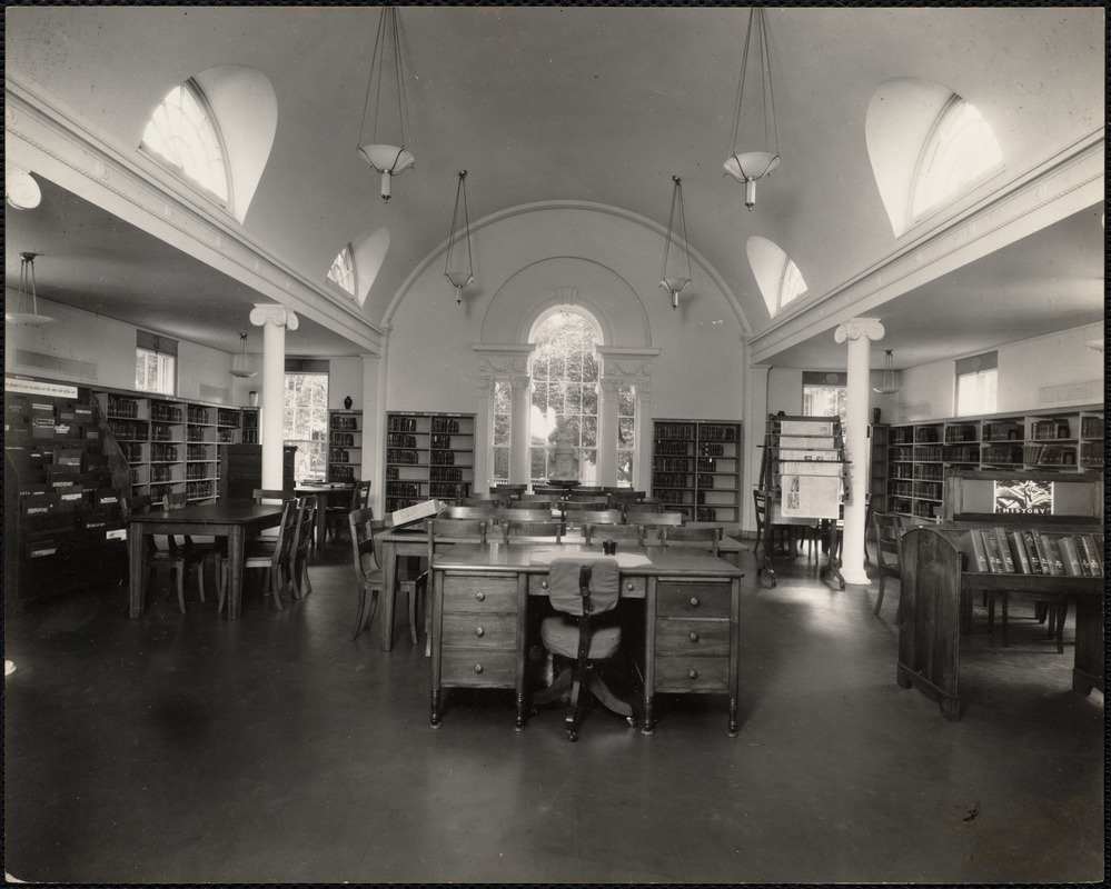 Mattapan Branch adult room - Digital Commonwealth