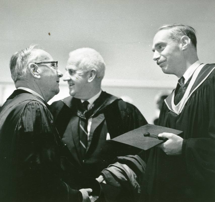 Installation of Don Gordon - Digital Commonwealth