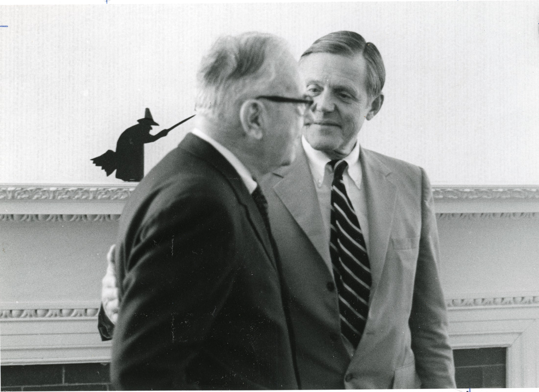 Phillip K. Allen and the Reverend Sidney Lovett - Digital Commonwealth