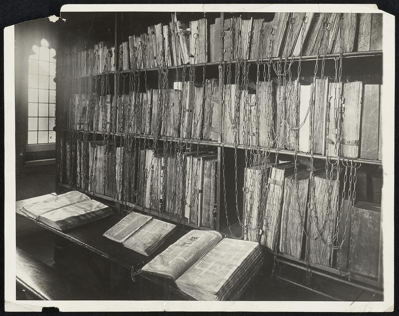 Hereford's Chained Library So valuable are the ancient illuminated ...