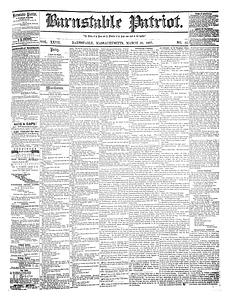 Barnstable Patriot. March 31, 1857 - Digital Commonwealth