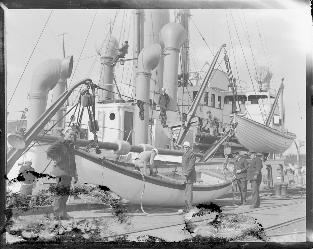 USS Tampa of the Coast Guard ready to go North on ice patrol - Digital ...