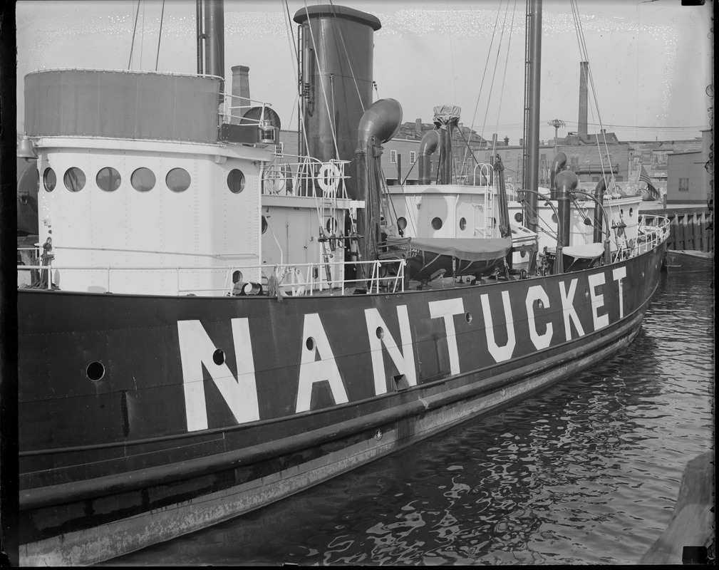 New Nantucket lightship - Digital Commonwealth
