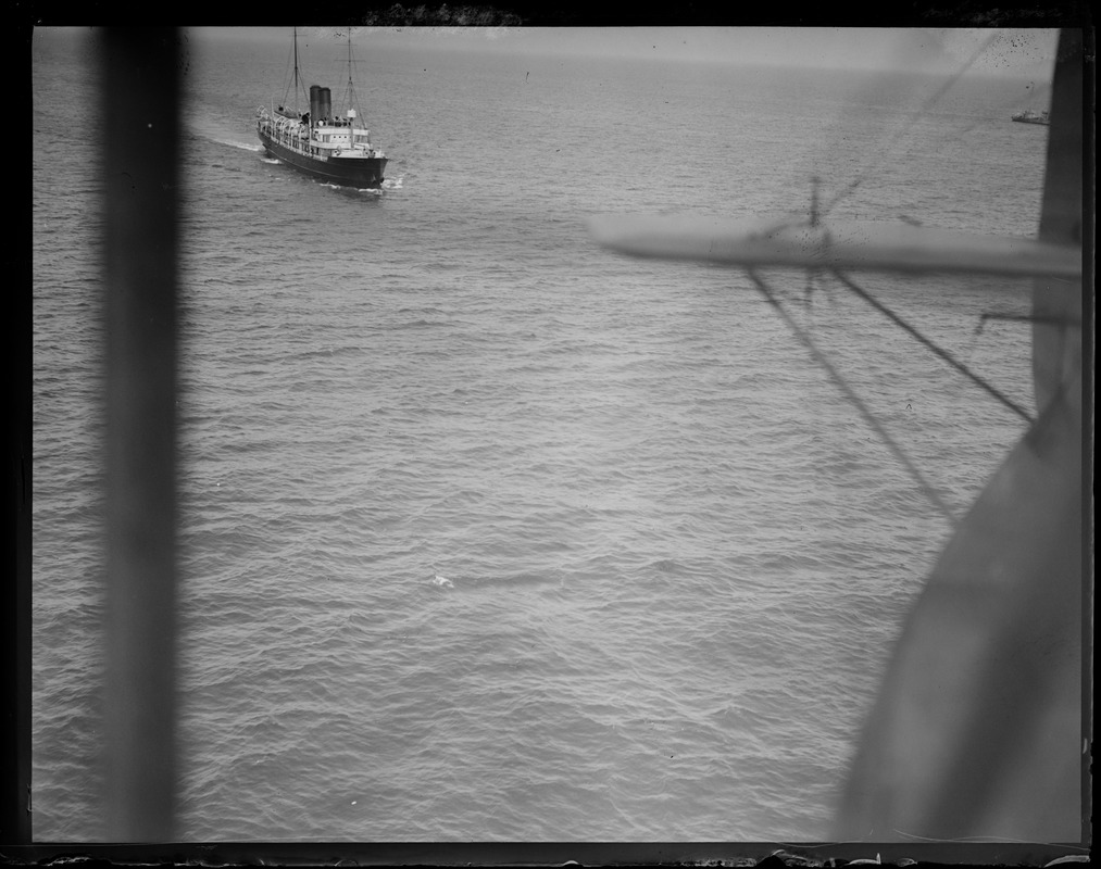 SS Prince George being towed to port after ramming by CG cutter - from ...