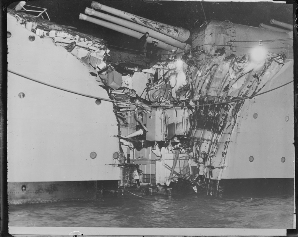 Navy collision - Digital Commonwealth