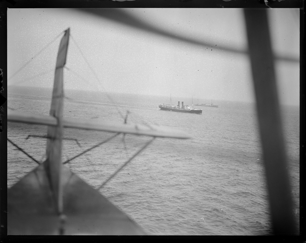 SS Prince George coming into port after being rammed by Coast Guard ...