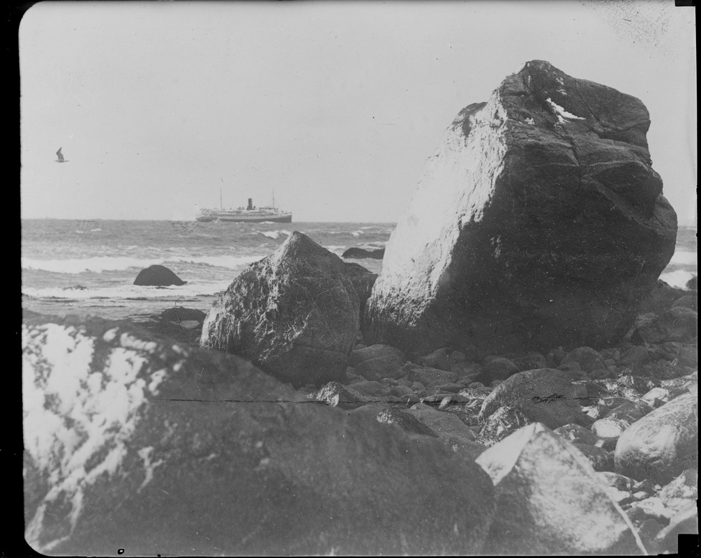 SS Robert E. Lee aground on Mary Ann Ledge off Manomet Point - Digital ...