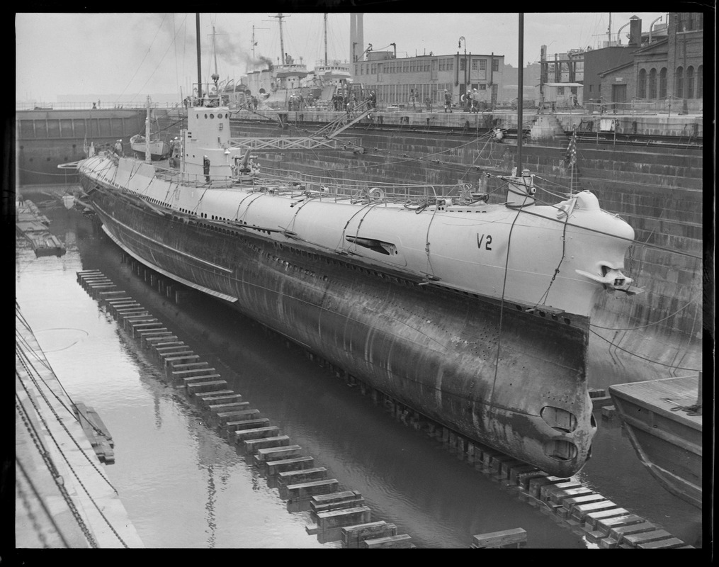 Sub V-2 in Navy Yard - Digital Commonwealth