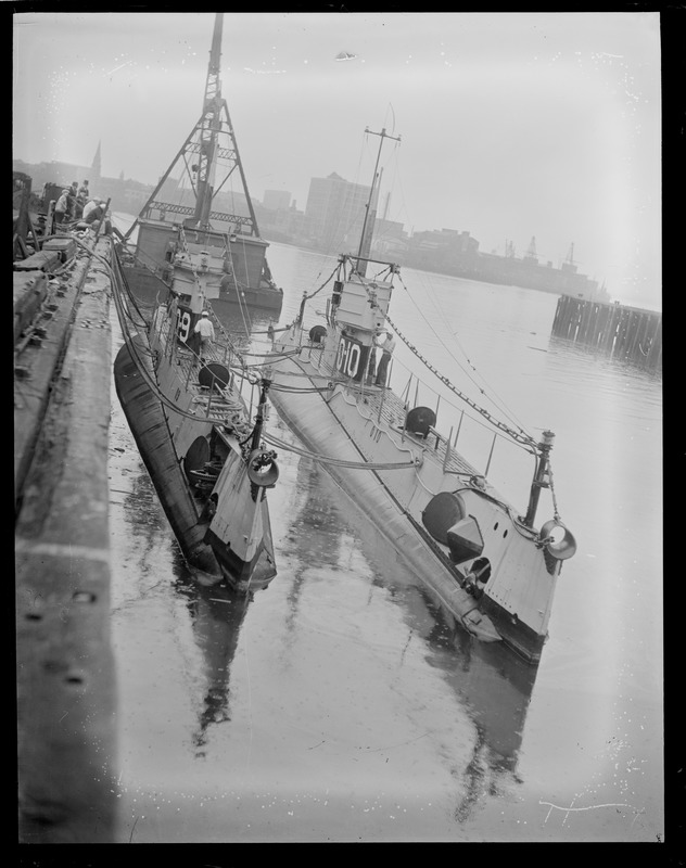 Submarines O-9 and O-10 - Digital Commonwealth