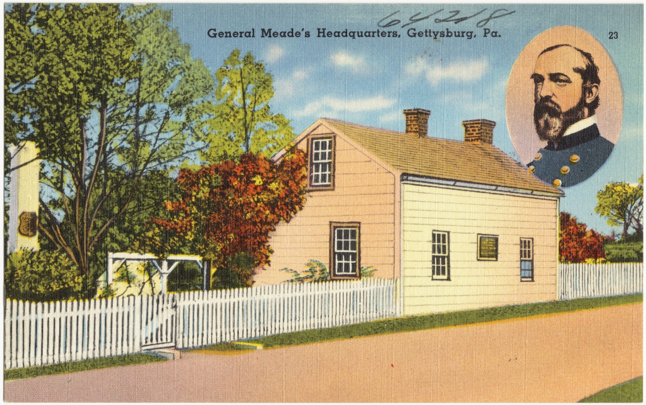 General Meade's Headquarters, Gettysburg, Pa. - Digital Commonwealth