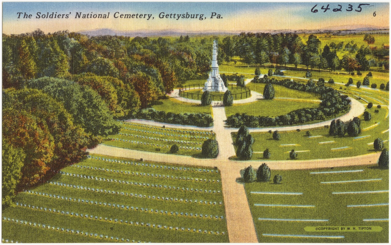 The Soldiers' National Cemetery, Gettysburg, Pa. - Digital Commonwealth