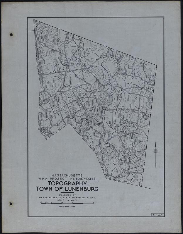 Topography Town of Lunenburg - Digital Commonwealth