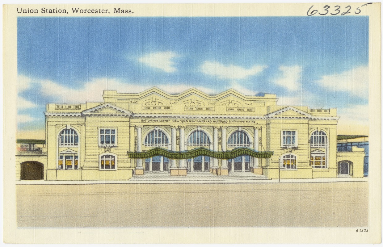 Union Station, Worcester, Mass. - Digital Commonwealth