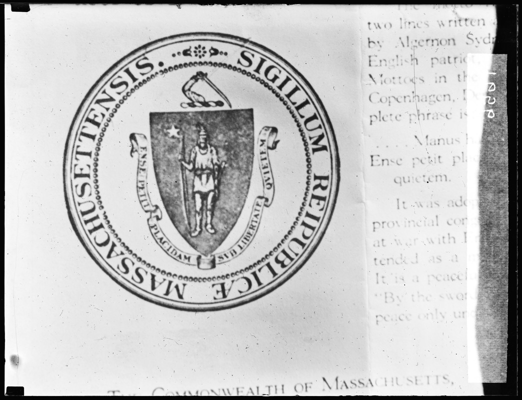 Seal of Commonwealth of Massachusetts - Digital Commonwealth