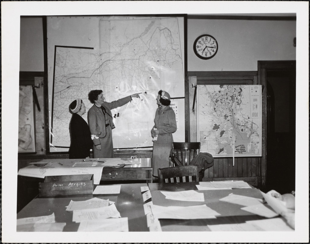 Operation "Alert" - Boston Regional Office - 1954 - Digital Commonwealth