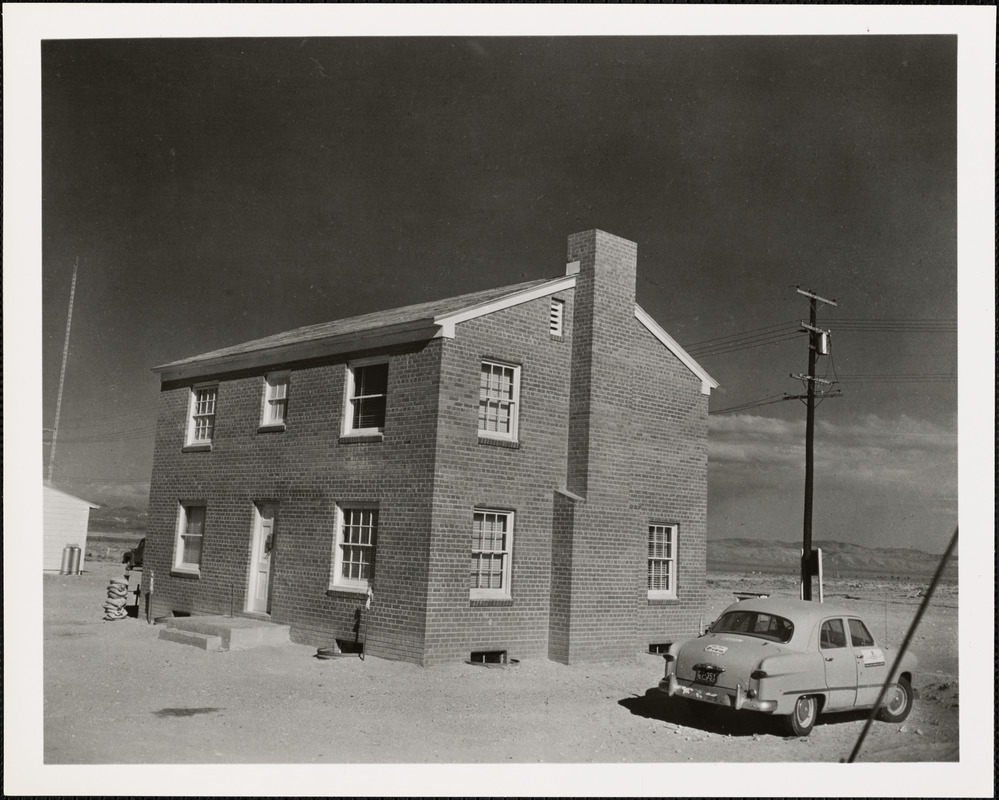 Welfare photos of Operation Cue Atomic Explosion - Digital Commonwealth