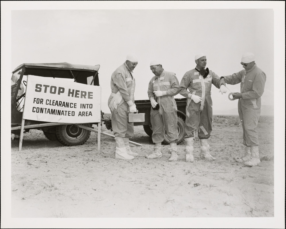 Welfare photos of Operation Cue Atomic Explosion - Digital Commonwealth