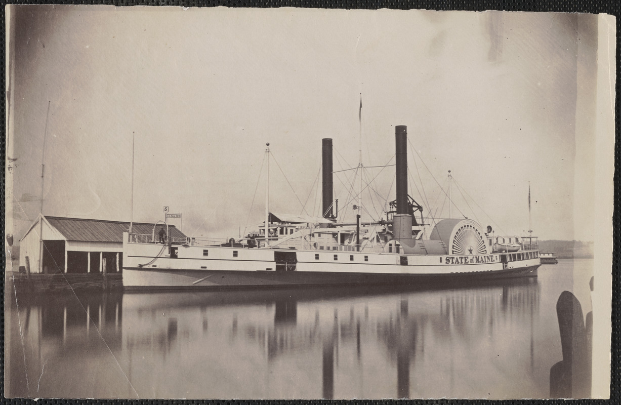Steamer "State of Maine" at Alexandria Virginia - Digital Commonwealth