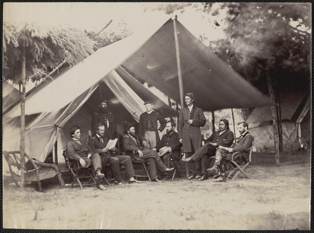General U.S. Grant staff - Digital Commonwealth