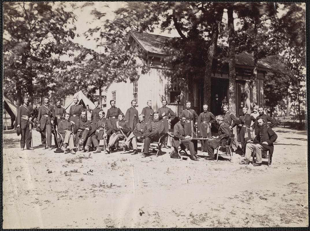 Officers of 22nd Michigan Infantry, 52 officers 22nd Michigan Regiment ...