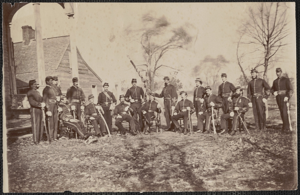 Officers of 16th New York Infantry, Samicas [?] 112 - Digital Commonwealth