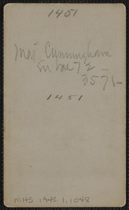 Major Cunningham - Digital Commonwealth