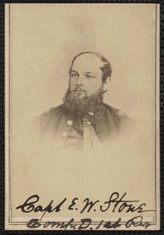 First Massachusetts, Lieutenant Colonel 61st Massachusetts, Captain E ...