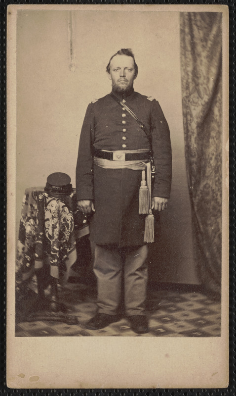 Captain Graves, S. [Samuel]. C., Company C, 8th M [Massachusetts] 9 ...