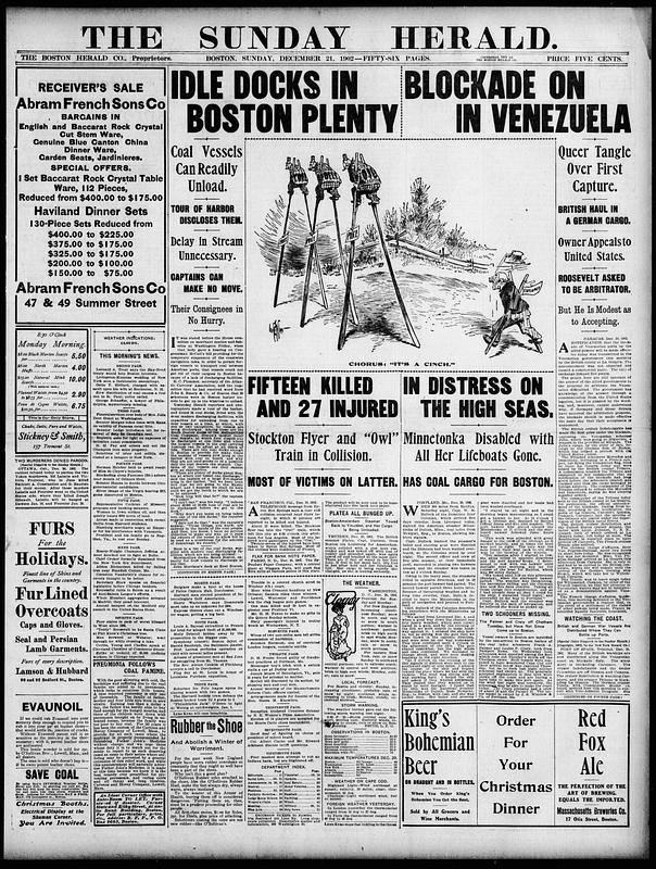 The Boston Herald. December 21, 1902 - Digital Commonwealth