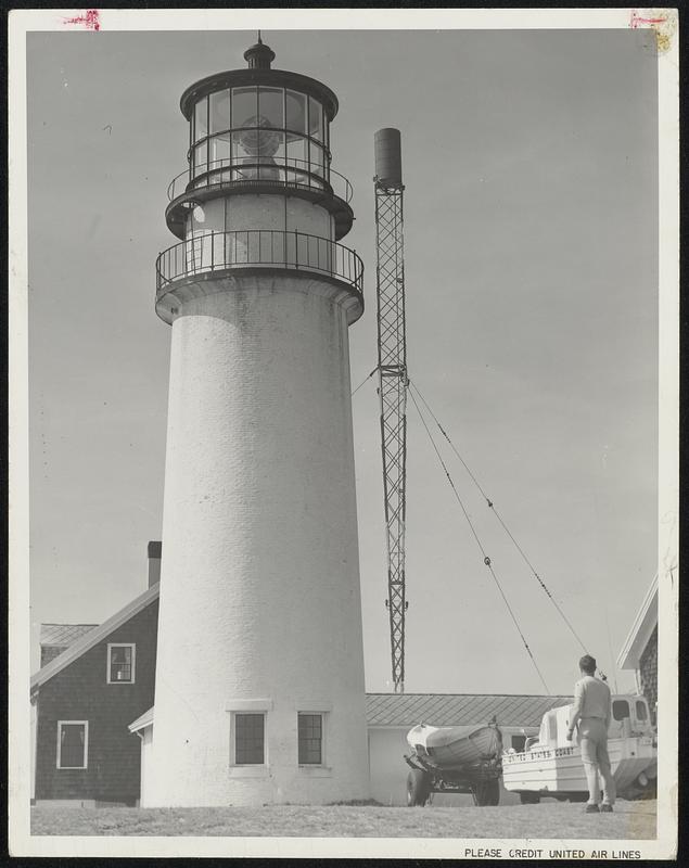 U.S. Lighthouse Highland Light, Cape Cod. - Digital Commonwealth