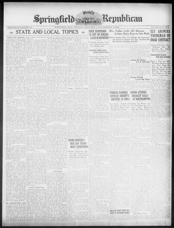 Springfield Weekly Republican - Digital Commonwealth