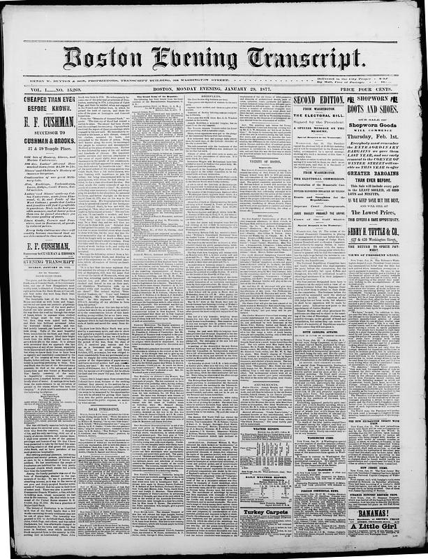Boston Evening Transcript - Digital Commonwealth