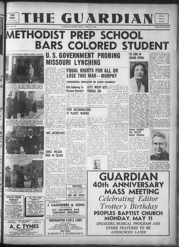 The Guardian. April 18, 1942 - Digital Commonwealth