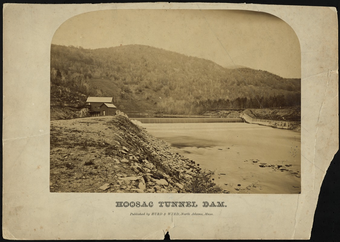 Hoosac Tunnel dam - Digital Commonwealth