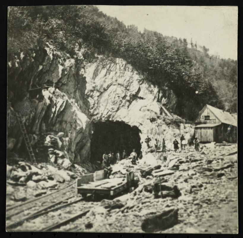 Hoosac Tunnel, its surroundings, workers, and machinery - Digital ...