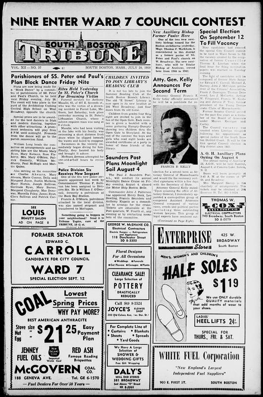 South Boston Tribune. July 20, 1950 - Digital Commonwealth