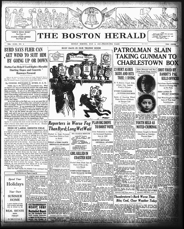 Boston Herald. July 04, 1927 - Digital Commonwealth