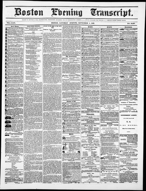 Boston Evening Transcript - Digital Commonwealth