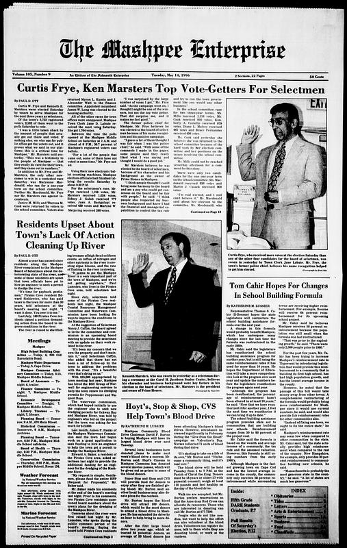 The Mashpee Enterprise. May 14, 1996 - Digital Commonwealth