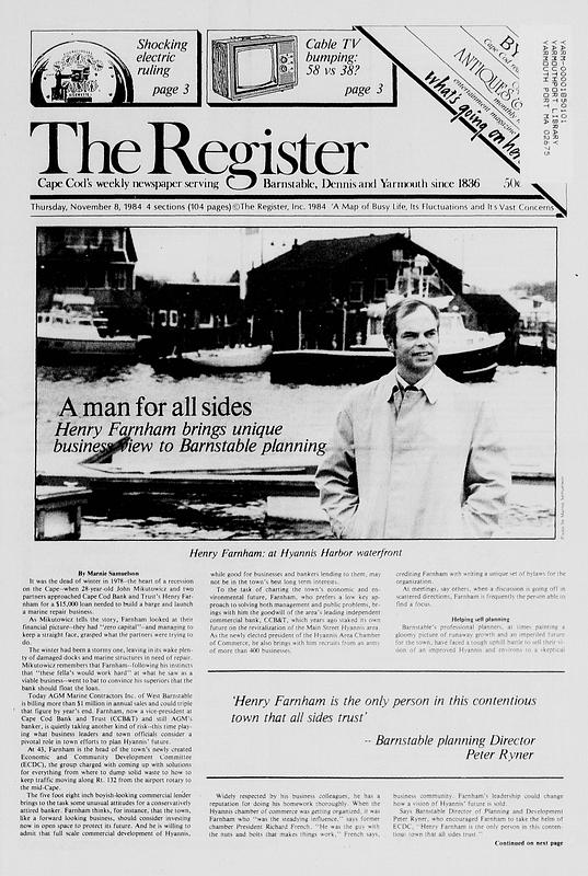 The Register. November 08, 1984 - Digital Commonwealth