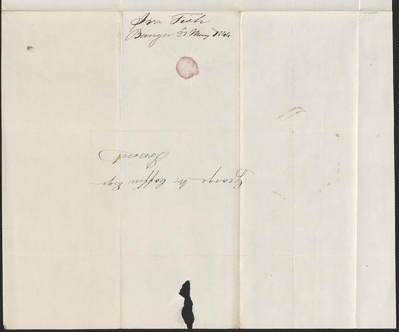 Ira Fish to George Coffin, 28 May 1844 - Digital Commonwealth